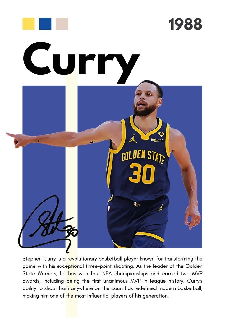 "Stephen Curry" paveikslas ant drobės | Ispudingai.lt